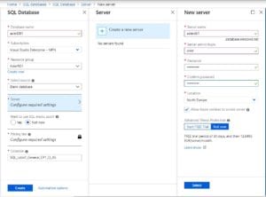 Crear una base de datos en SQL en Azure – Azurebrains