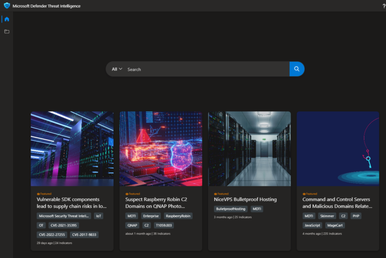 ¿Conoces Microsoft Defender Threat Intelligence: MDTI o Defender TI ...